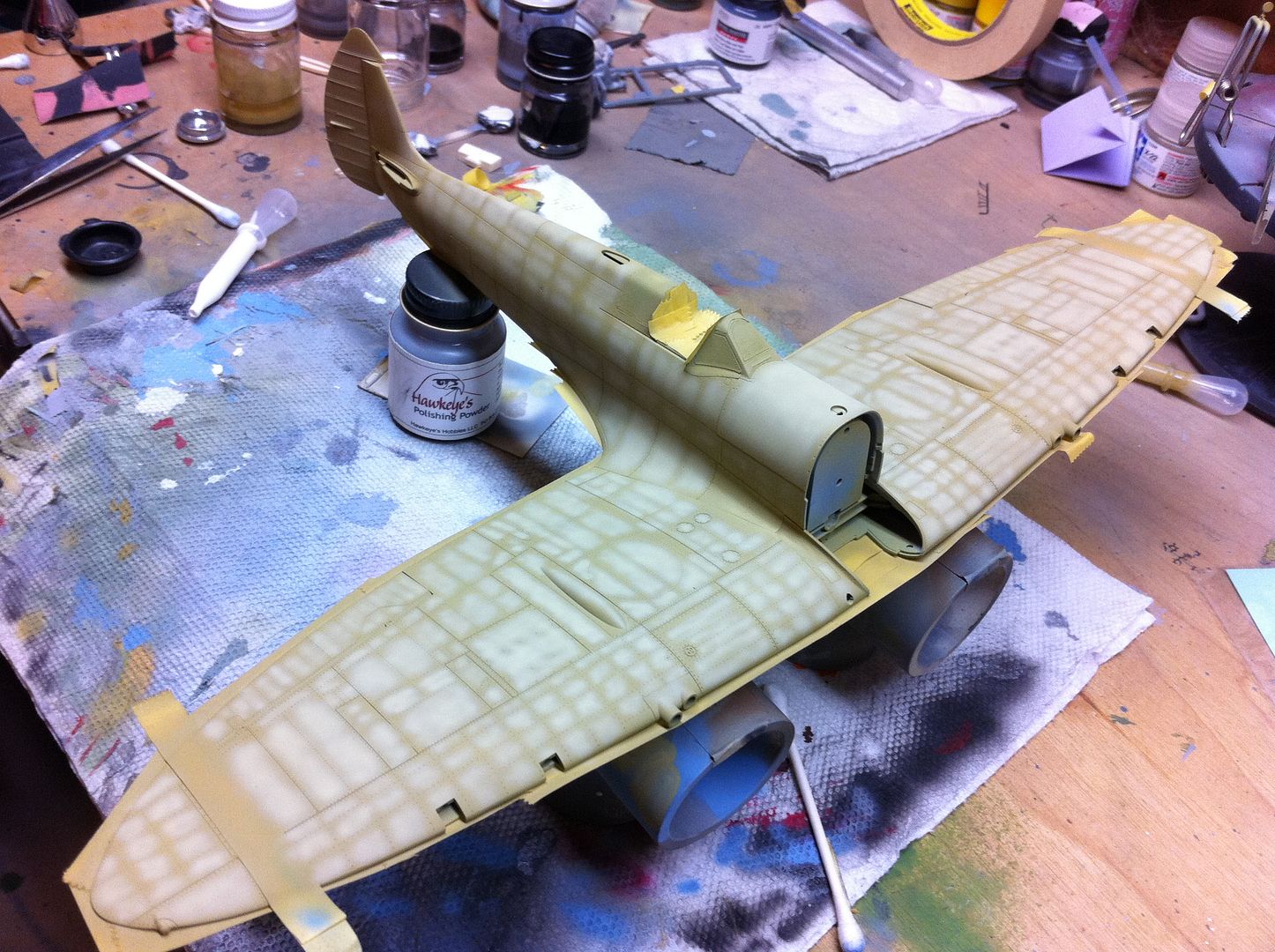 Pre-shading - Painting and airbrushing - Finescale Modeler Forum